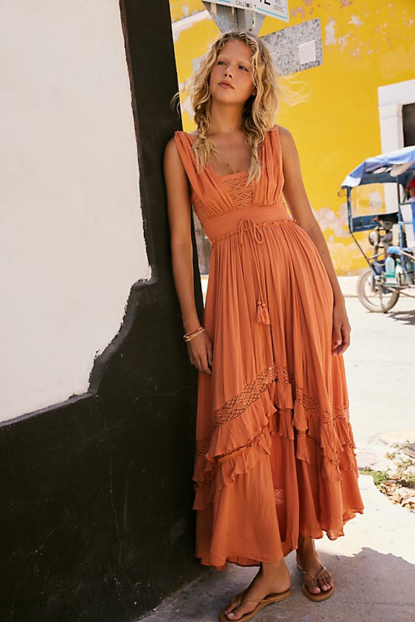 FREE PEOPLE Santa Maria Maxi Dress